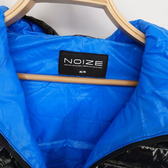 Noize | Jackets & Coats | Noize Black Hooded Puffer Vest Jacket New ...